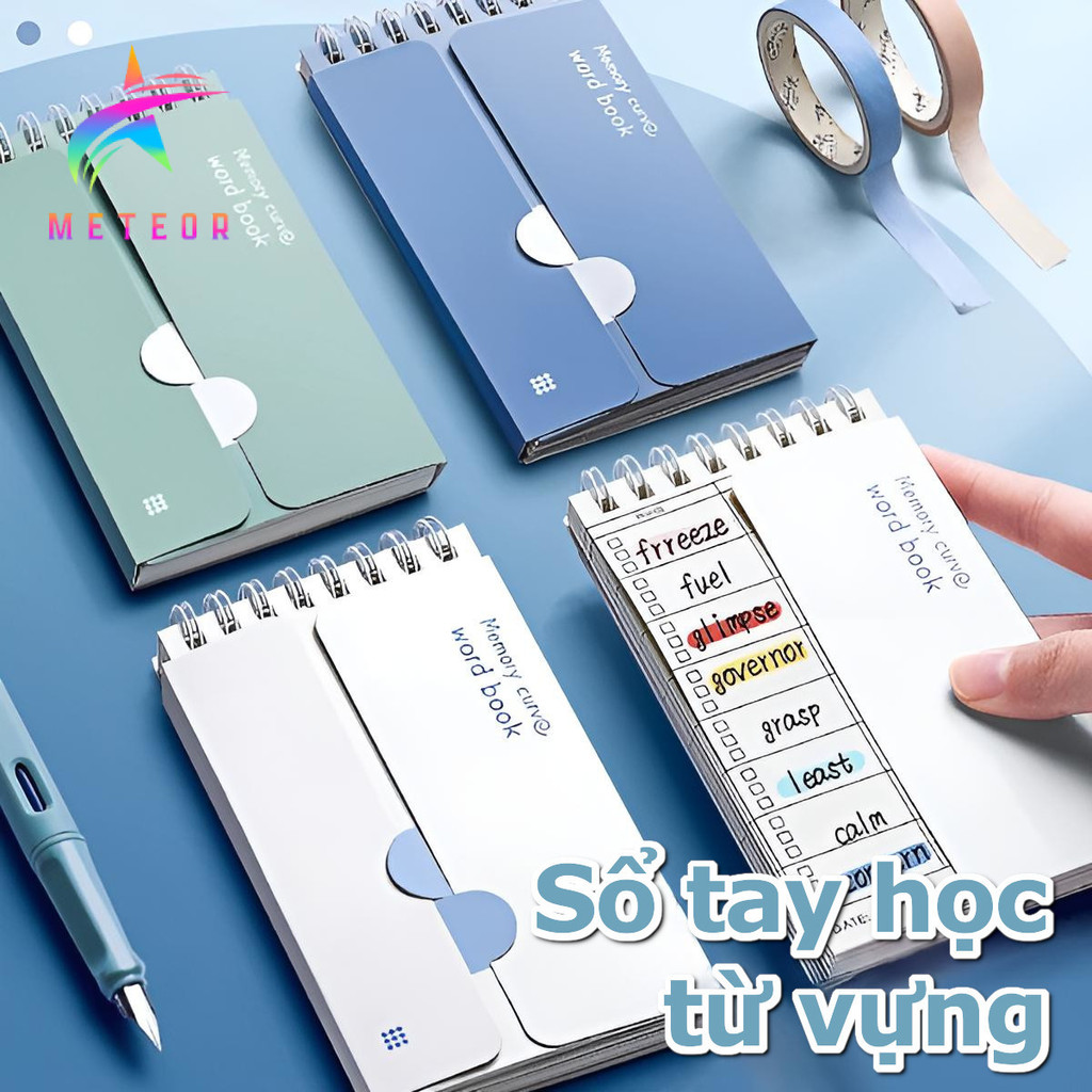 Vocabulary Notebook Foreign Language Learning Notebook English Korean ...