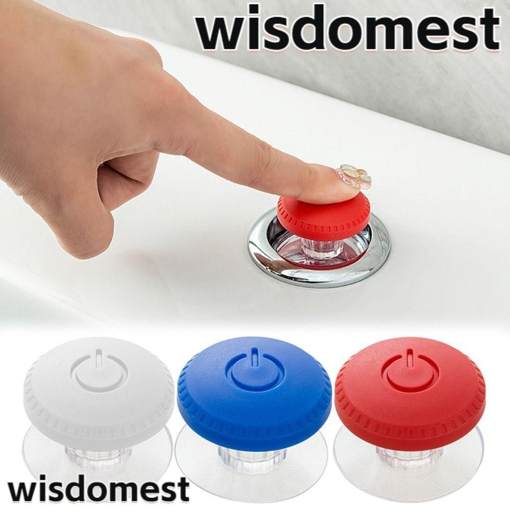 WISDOMEST Toilet Press Button, Universal Tool Toilet Tank Push Button ...