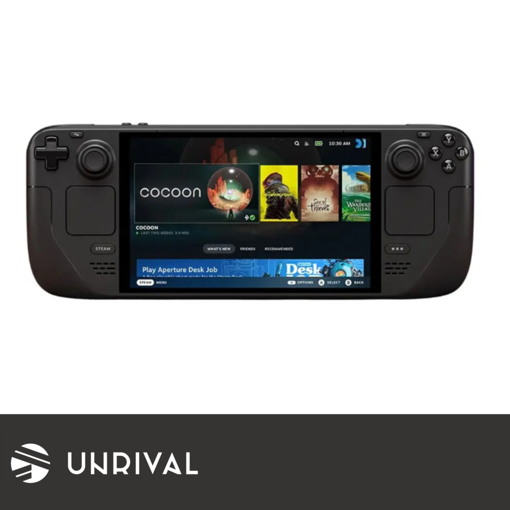 VALVE PC Steam Deck OLED 1TB SSD + 16GB RAM Black - Unrival | Shopee ...