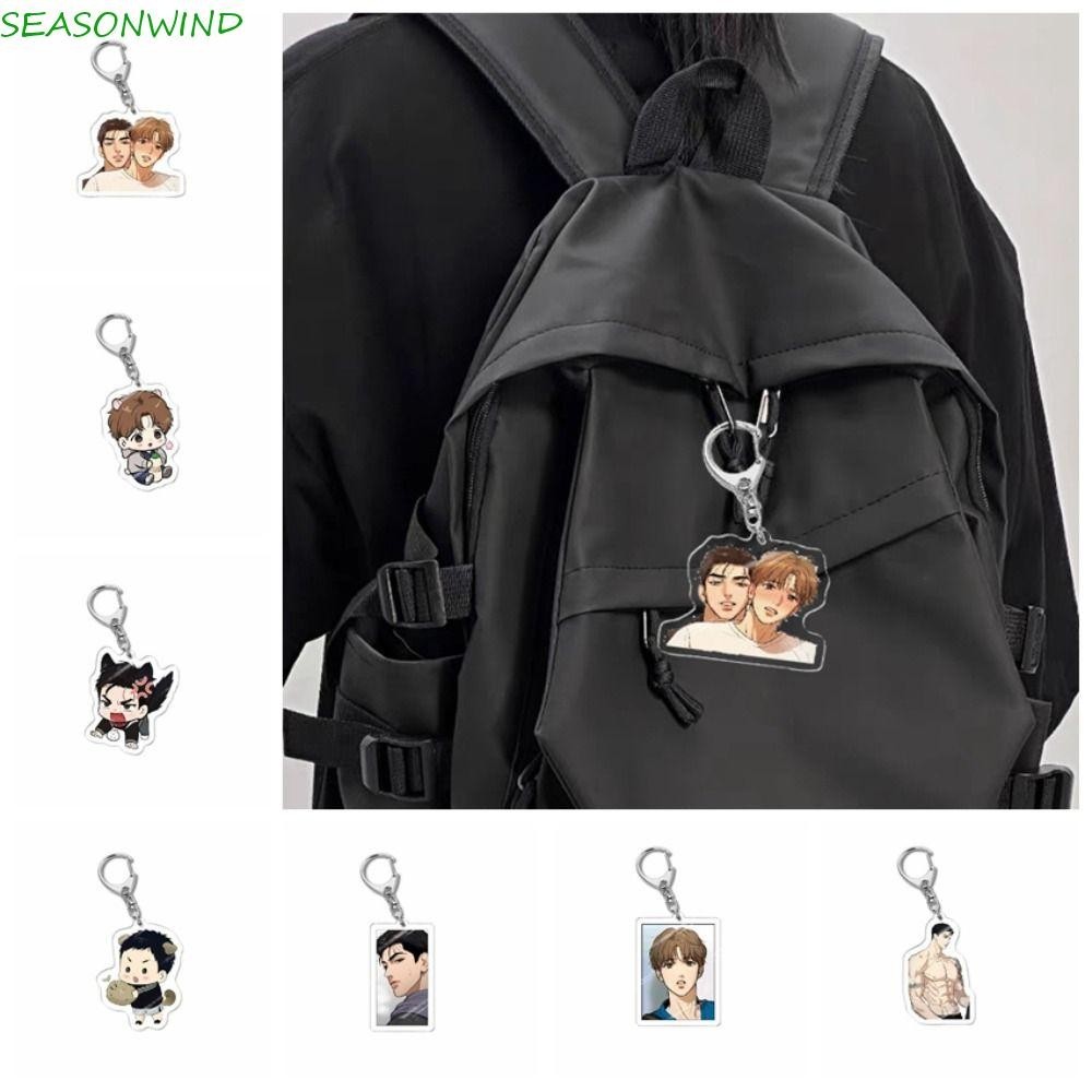 SEASONWIND BL Manwha Jinx Keychain, Acrylic Manwha Jinx Jinx Joo ...