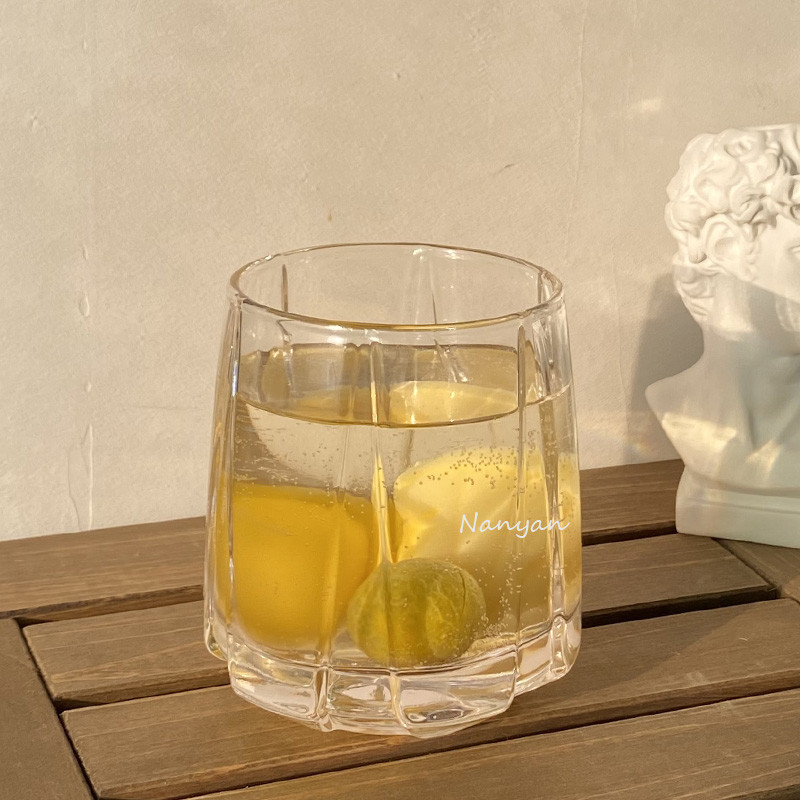 Influencer ins Iced Coffee Cup Glass Cup Cold Brew Cup Iced American ...