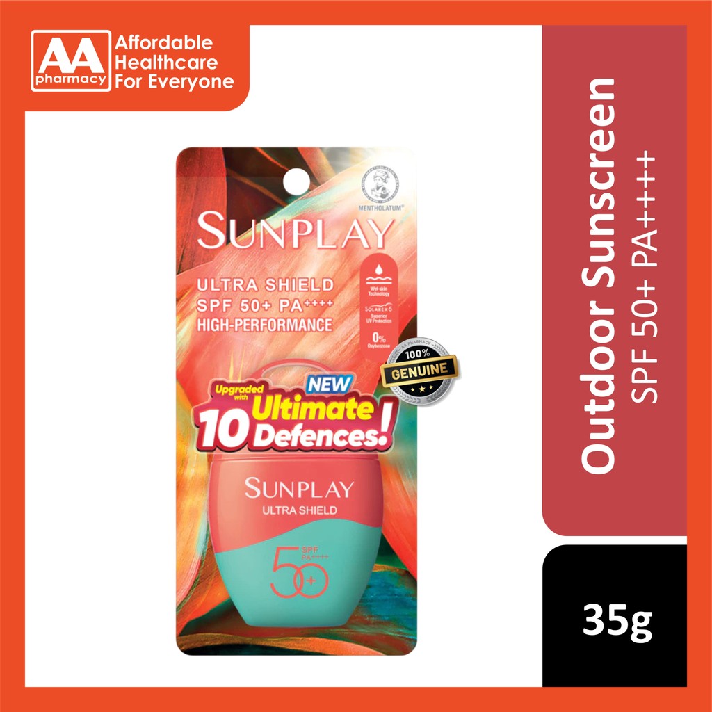 Sunplay Ultra Shield 130 Lotion Sunscreen SPF50+ PA++++ 35g | Shopee ...