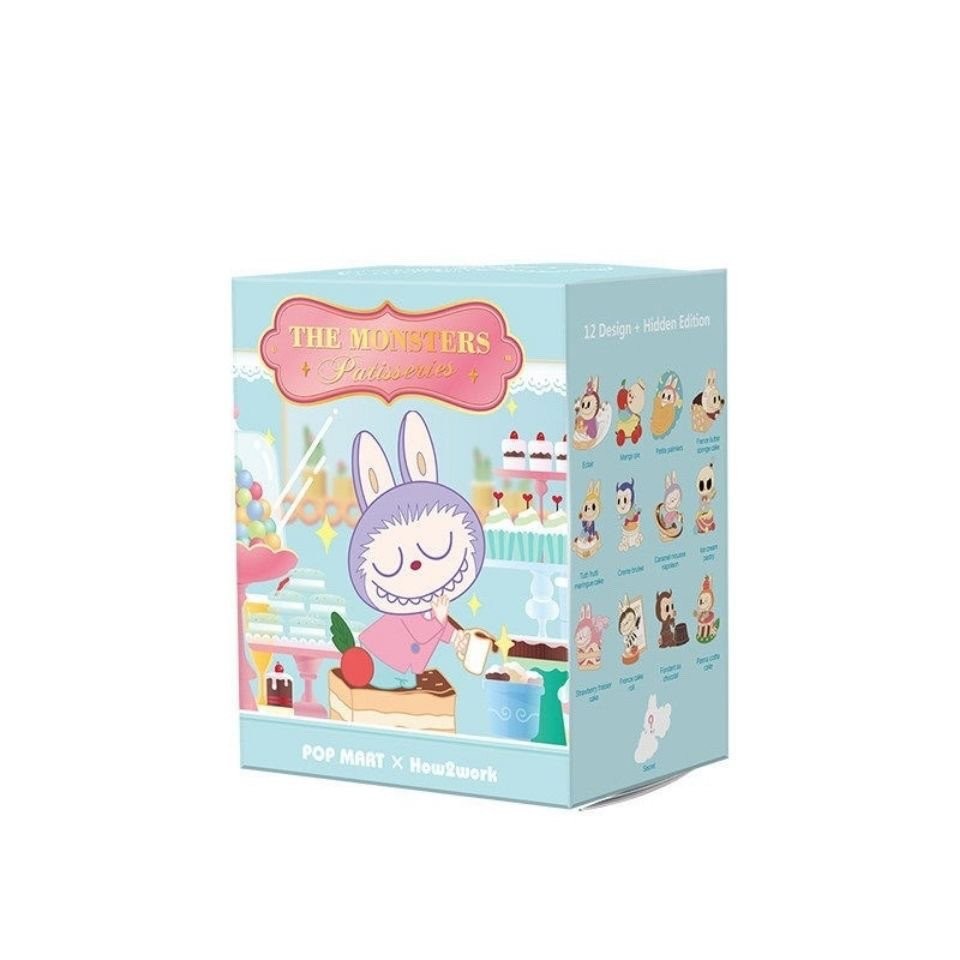 POPMART Pop mart LABUBU Elf Dessert Badge Blind Box Brooch Children's ...