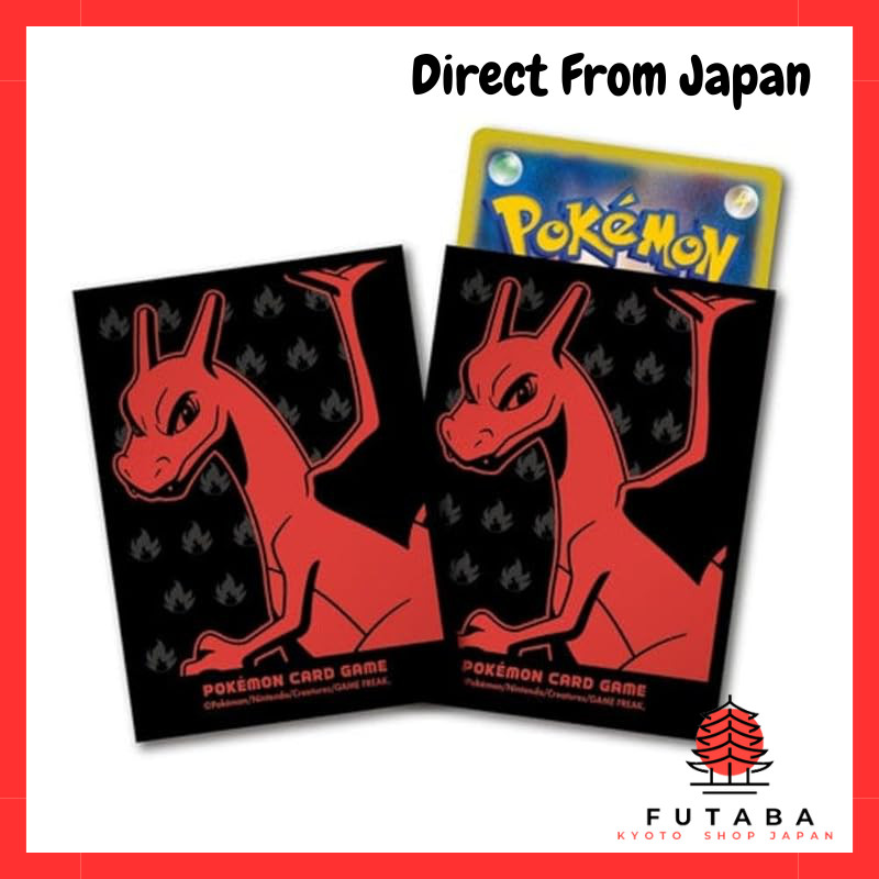 Pokémon Trading Card Game Deck Shield Premium Gloss Charizard | Shopee ...