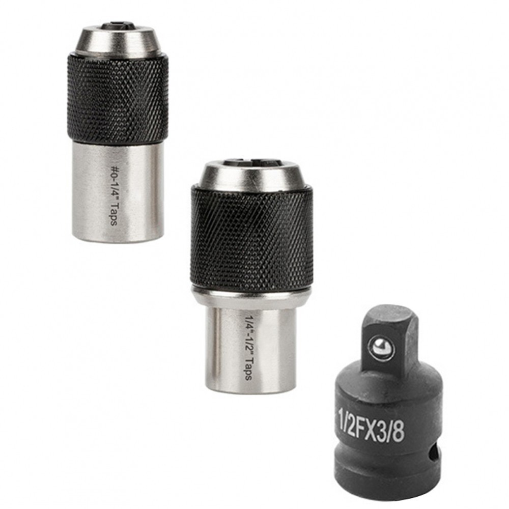 Screw Extraction and Tapping Toolset Featuring Three Adjustable Sockets ...