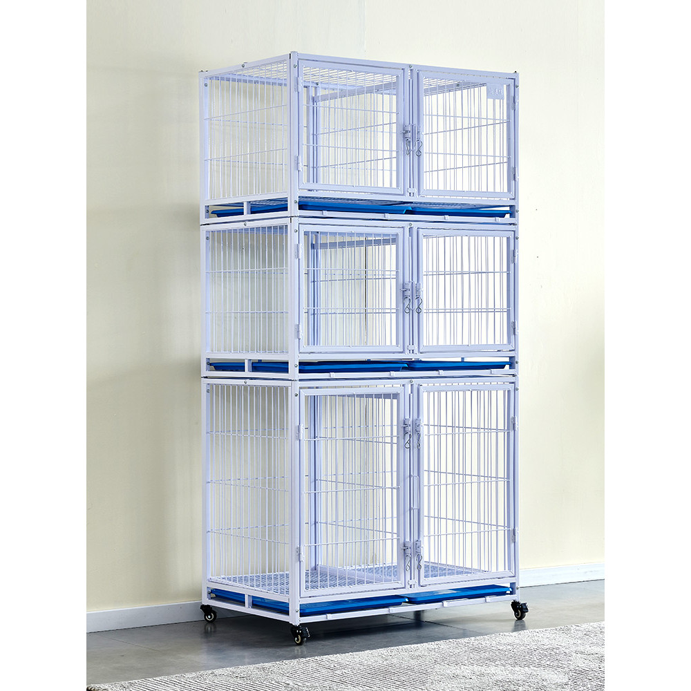 Pet Shop Boarding Cage Isolation Cage Three-Layer Dog Cage Breeding ...