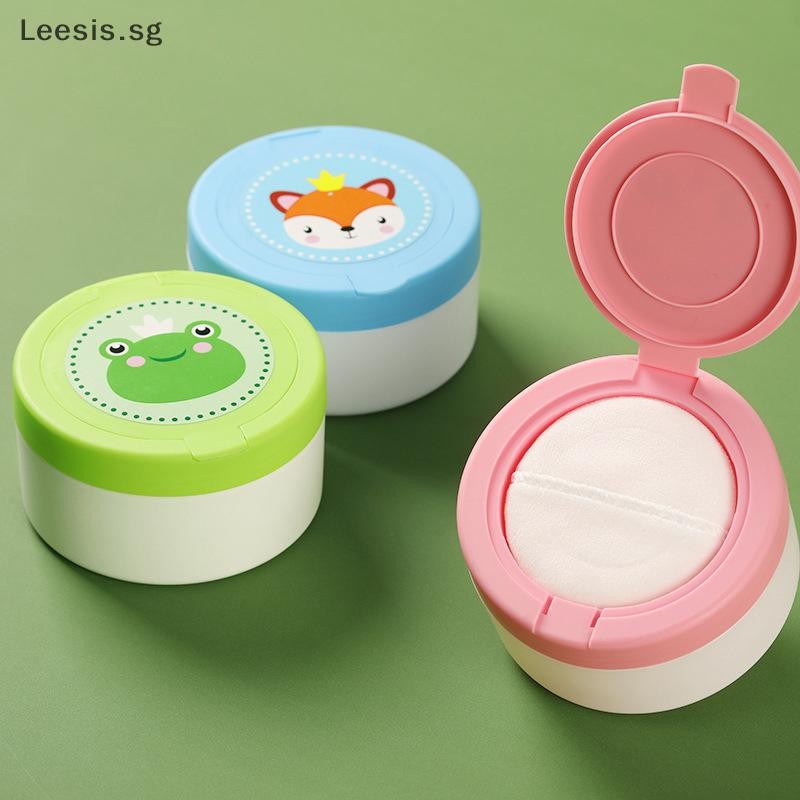 Readystock Baby Body Powder Container Case With Powder Puff Portable ...