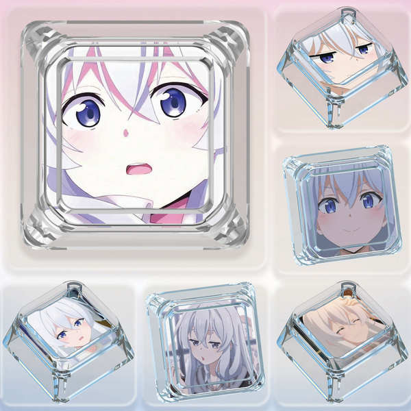 Witch Irena Unique Transparent Keycap Witch's Journey Mechanical ...