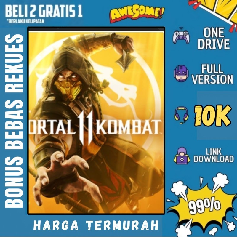 Mortal COMBAT 11 ULTIMATE EDITION - PC GAME - LAPTOP GAME - LINK ...