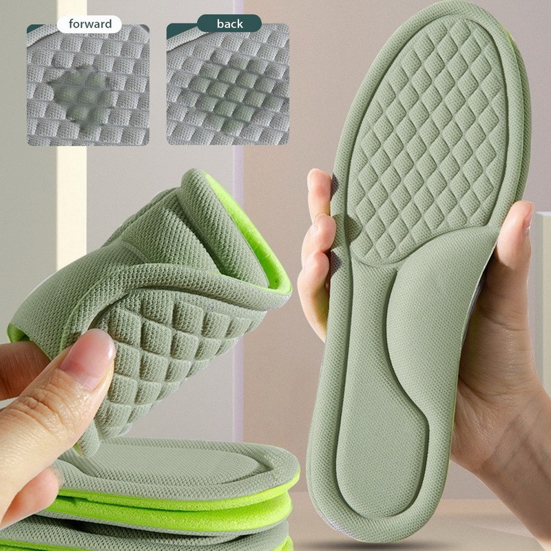 4PCS Soft Memory Foam Insoles for Shoes Men Women Deodorant Absorb ...
