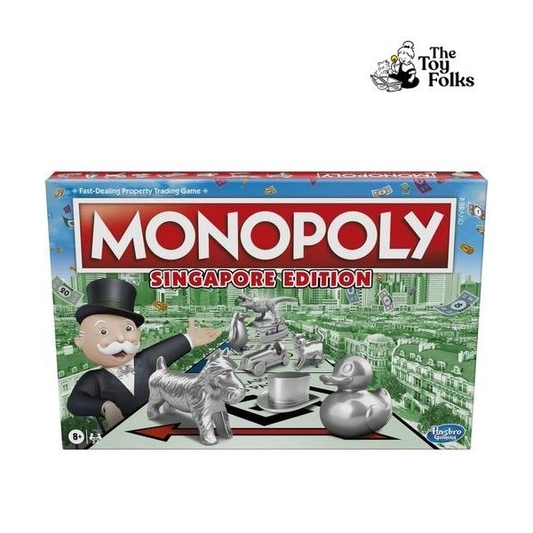 Hasbro Monopoly Singapore Edition | Shopee Singapore