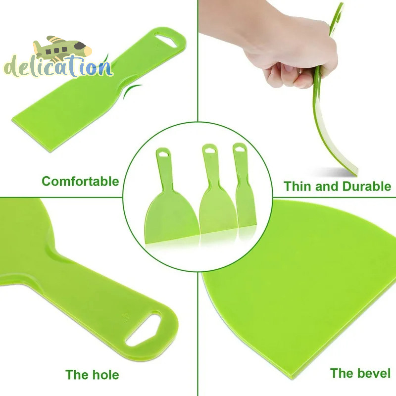 [DelicationS] 1PC Putty Plastic Flexible Paint Scraper Tool For ...