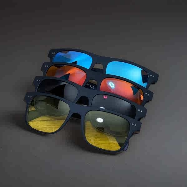 Bruwen Outdoor Cycling Fishing Anti-Reflective HD Sunglasses Polarized ...
