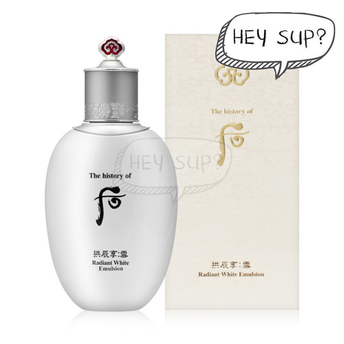 The History Of Whoo Radiant White Emulsion 110ml | Shopee Singapore