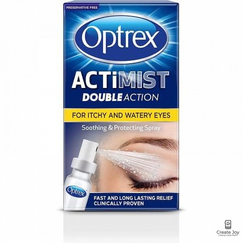 Optrex Actimist 10 ml Eye Spray - Fast, Long-Lasting Relief For Itchy ...
