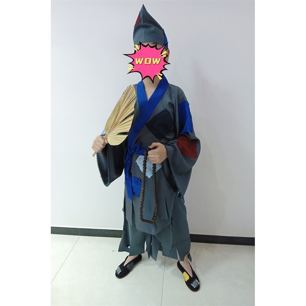 Ancient Costume Hanfu Jigong Costume Male Full Set Screaming Hanako ...