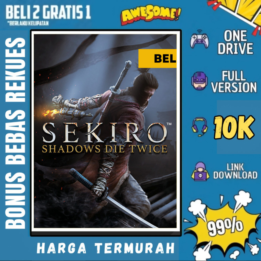 Sekiro SHADOWS DIE TWICE GOTY EDITION - PC GAMES - LAPTOP GAMES - PC GAMES - BUY 2 GET 1 FREE ...