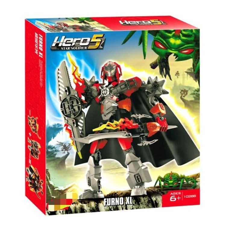 Chinese Building Blocks Hero Factory Huaguang Mecha Movable Fit ...