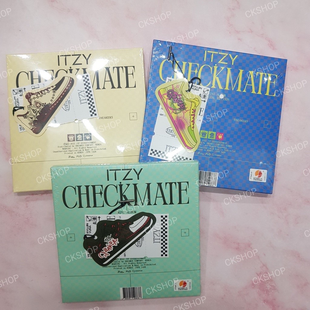 Itzy CHECKMATE special Edition Photo Set | Shopee Singapore