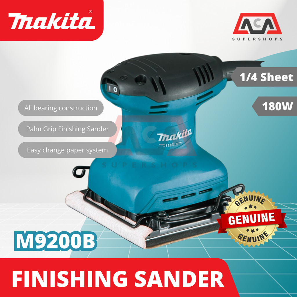 MAKITA M9200B Finishing Sander 1/4 Sheet (180W) | Shopee Singapore