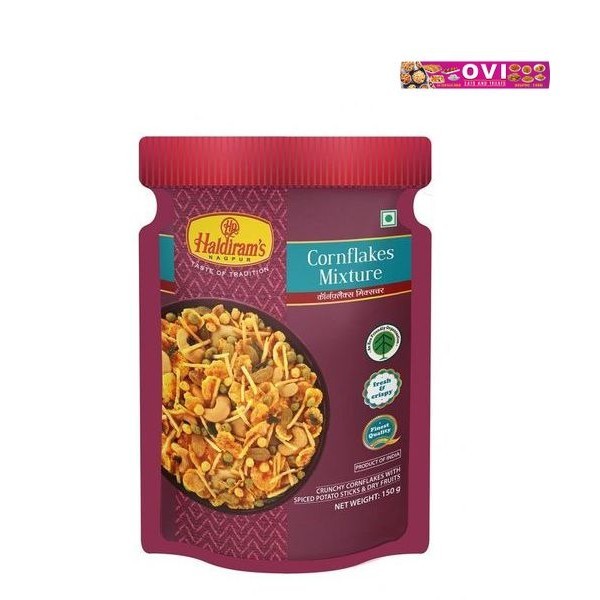 Haldiram's Indian Snacks Cornflakes Mixture 150g | Shopee Singapore