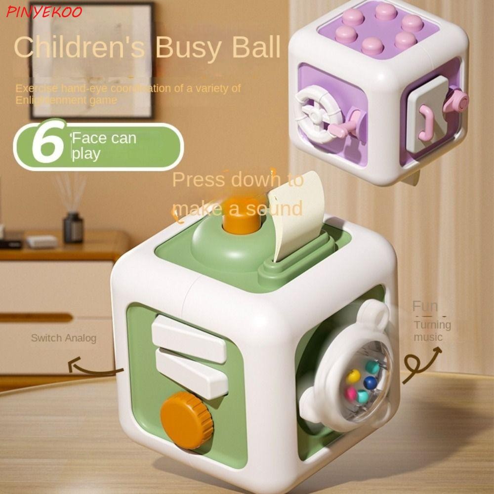 PINYEKOO Montessori Cube Toys, Educational Drawer Cube Multipurpose ...