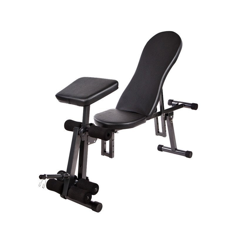 Home Fitness Multi-Functional Adjustable Dumbbell Bench Sit-Up Board ...