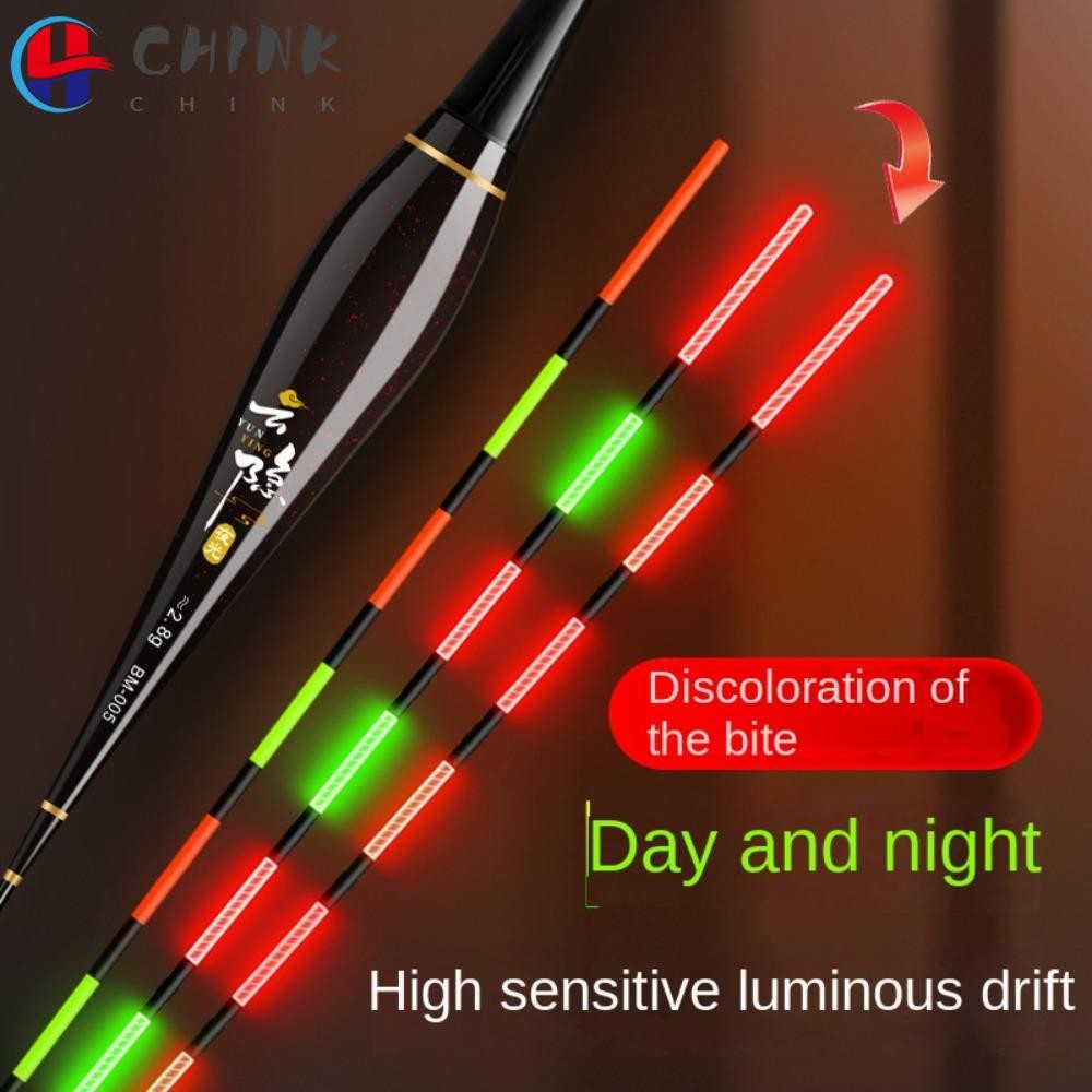 CHINK Electronic Fishing float, Slip Drift Tube Buoy Strike Light Float ...