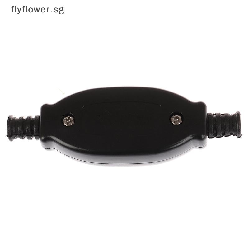 【HOTMAR】 3A 250V waterproof in line switch cord switch round wire Silver contact double cut ...