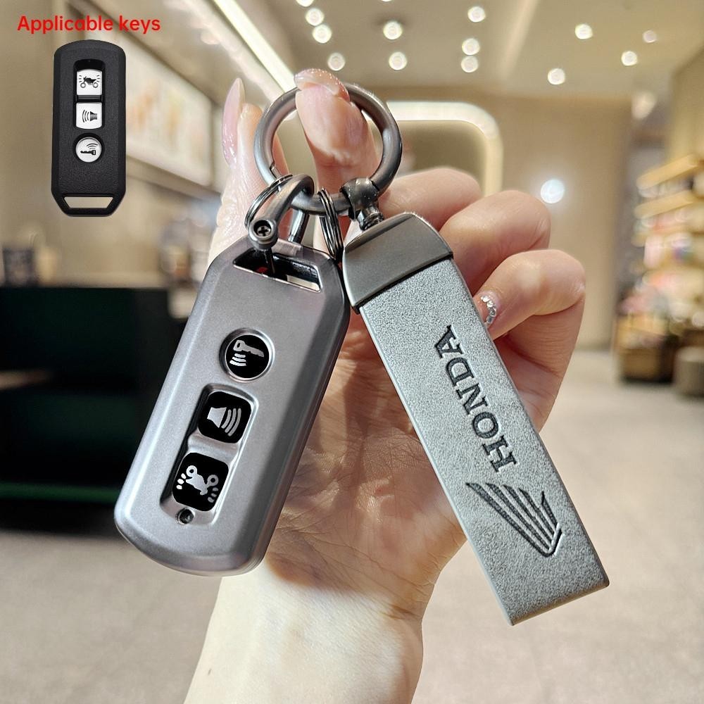 3 Buttons TPU Motorcycle Key Case Cover Fit for Honda NS 125LA NS 110R ...