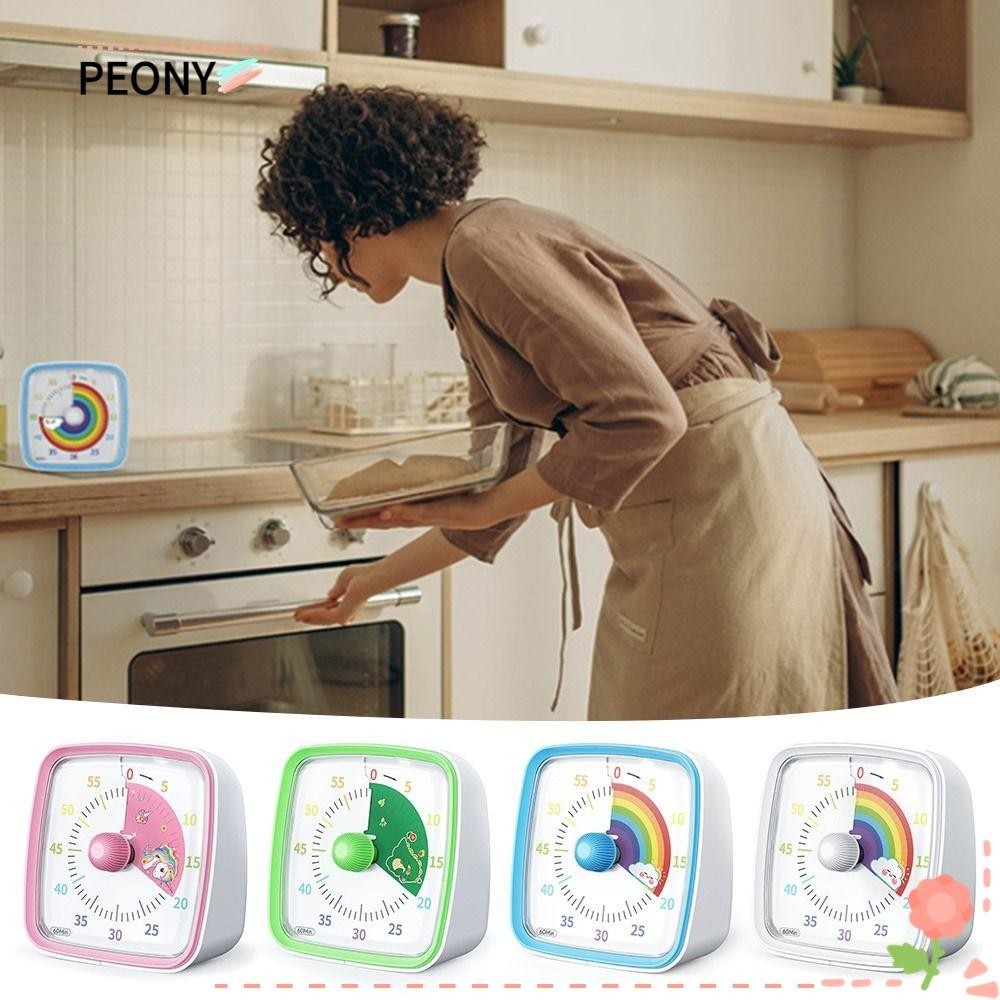 PEONIES Visual Timer, Time Management 60 Minute Classroom Timer ...