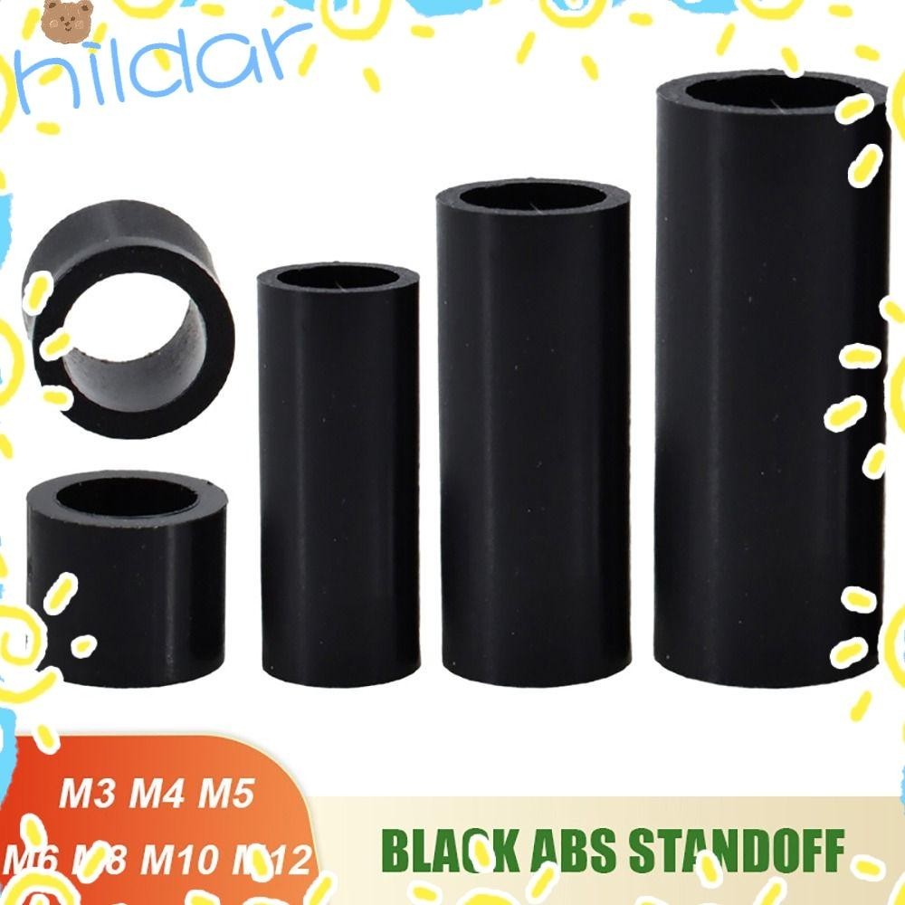 HILDAR 10Pcs/Pack ABS Spacer, Non-Threaded PCB Board Support Hollow ...