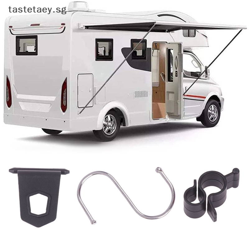TT 2 Set Outdoor Camper Hanging Accessories Sturdy Awning Hooks For RV ...