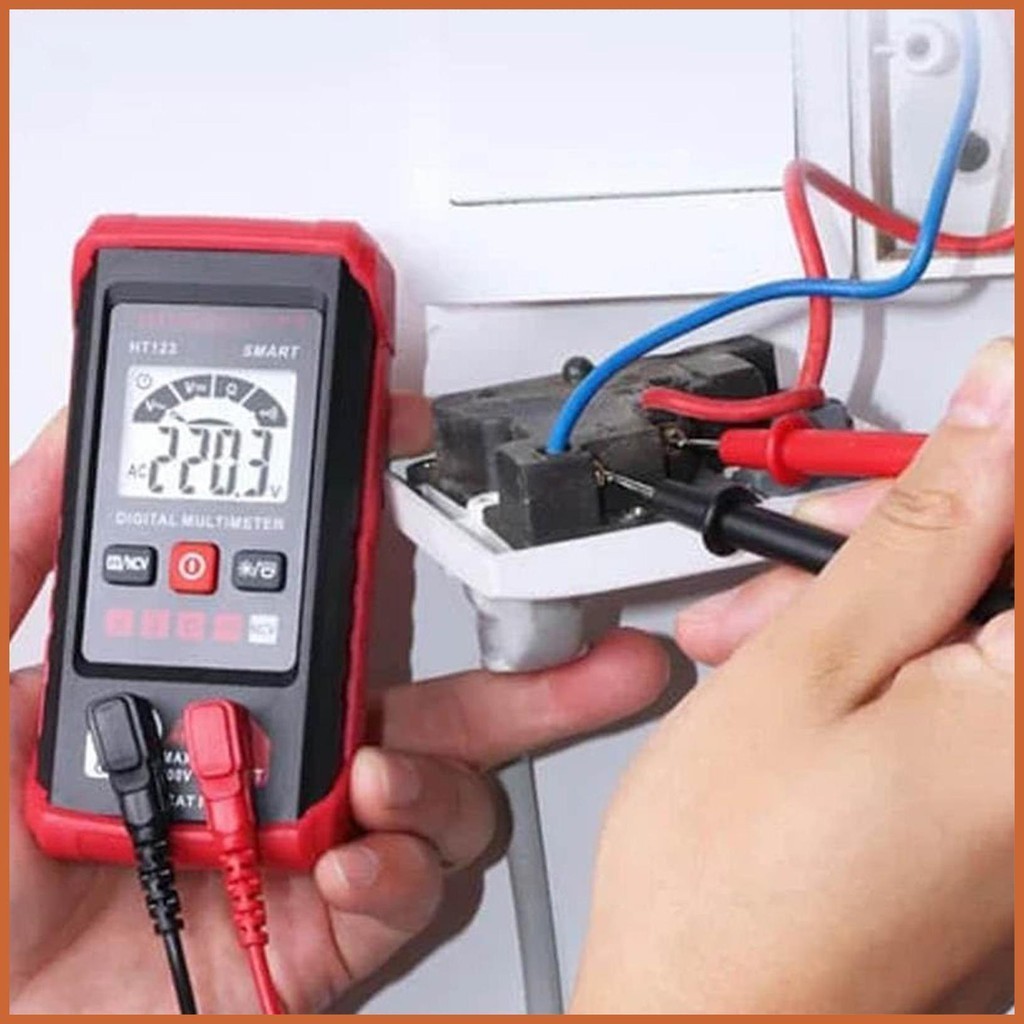Multimeter Tester Dc Ac Voltage Tester Auto-Ranging Tests Non-contact ...