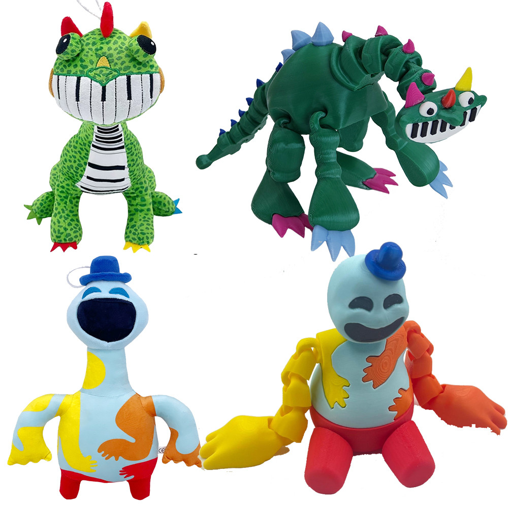 Poppy Playtime 4 Pianosaurus Doey Plush Toy 3D Printing Pianosaurus ...