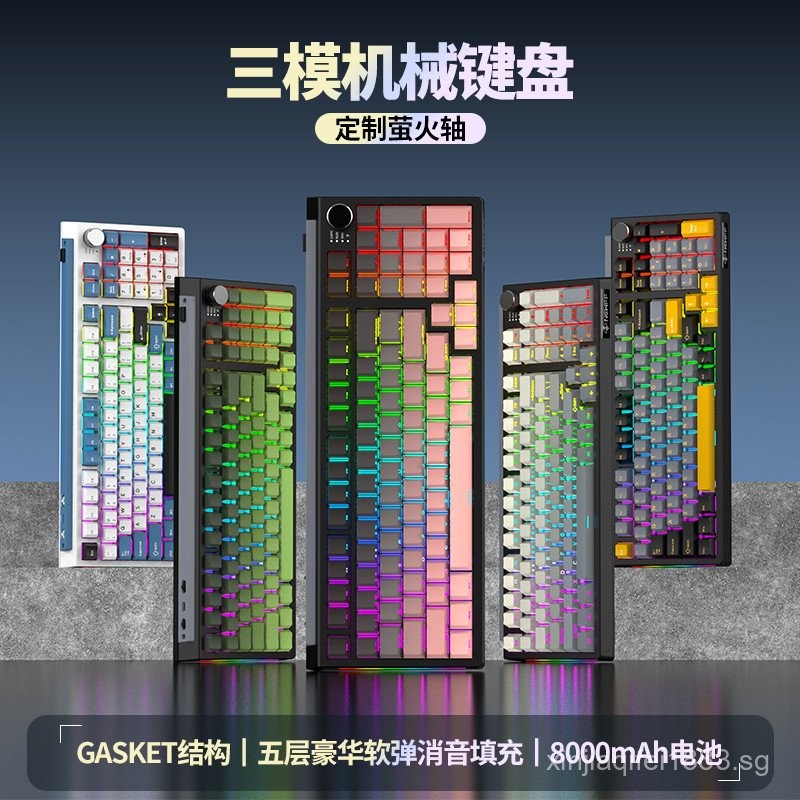 Xinying Custom Wireless Mechanical Keyboard Three-Mode Bluetooth Office ...