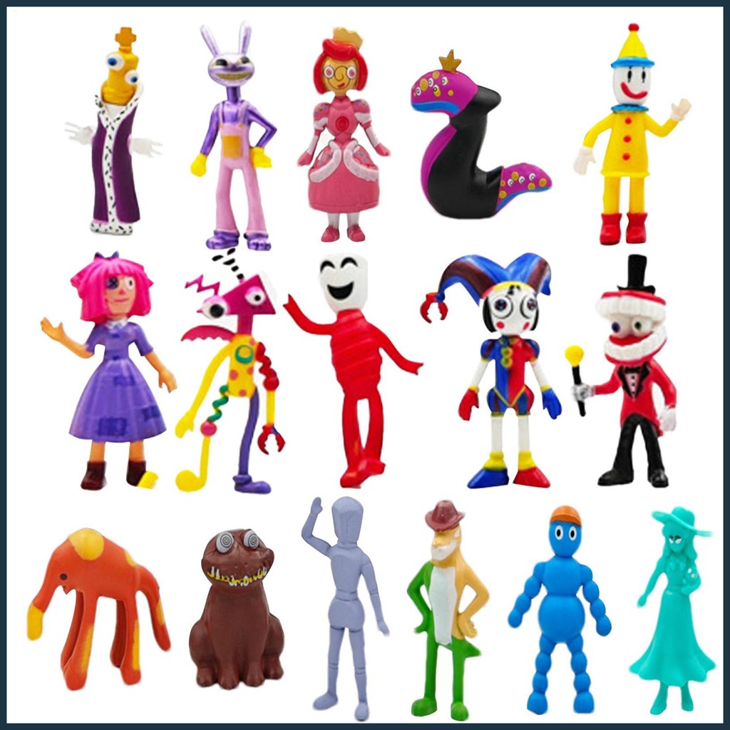 Desk Cartoon Mini Figures Cartoon Ornament Desktop Character Figures ...