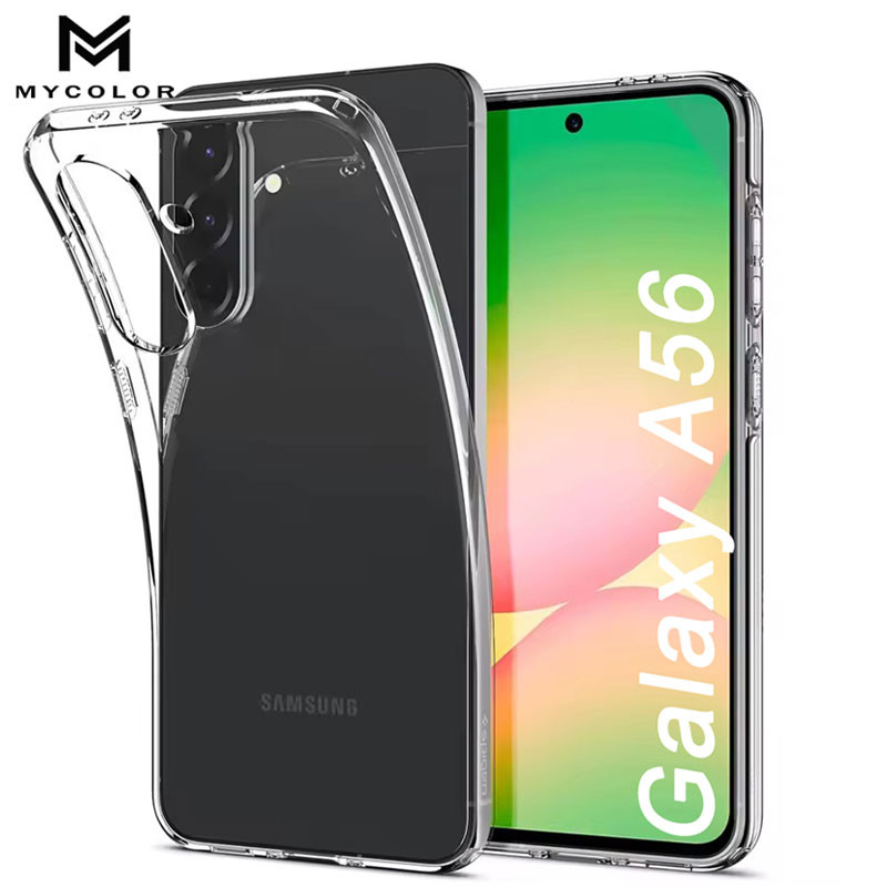 Transparent Soft TPU Casing Cases For Samsung ss Galaxy A56 A55 A54 A36 A35 A26 A25 A16 A15 A14 ...