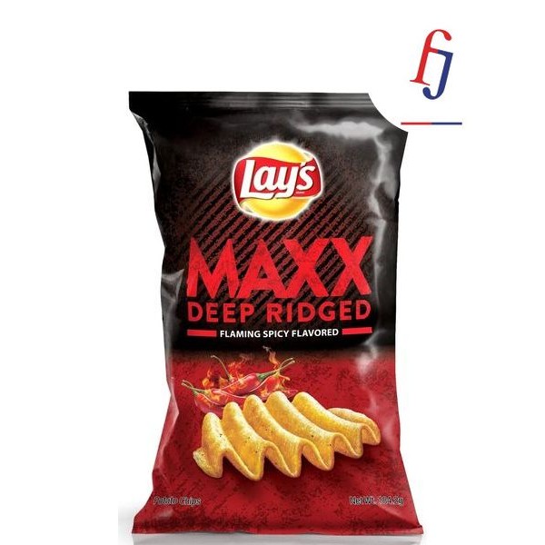 Lay's Maxx Flaming Spicy Potato Chips 184.2g | Shopee Singapore