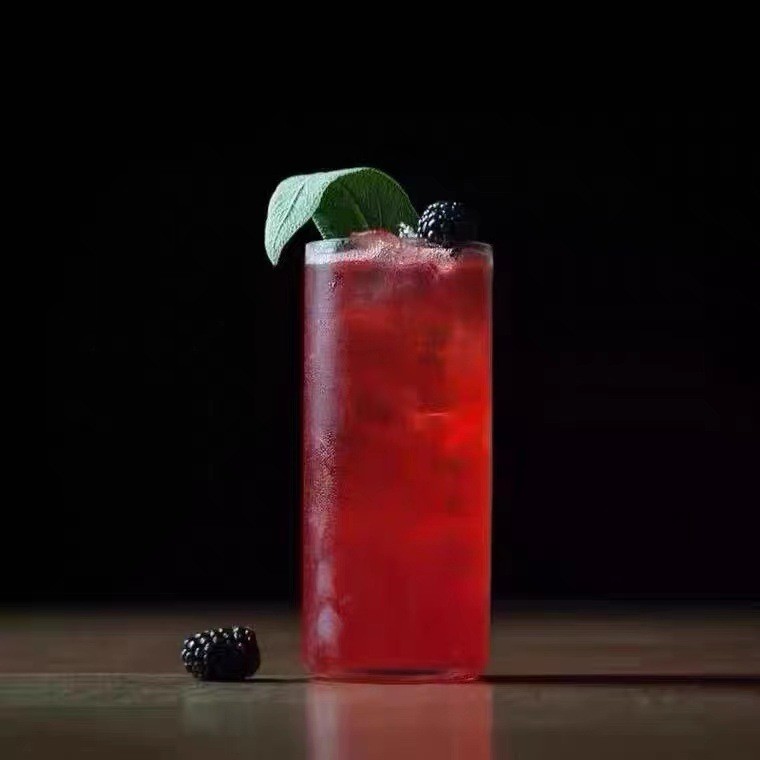 Cup Japanese Style Straight Long Drinking Glass Whiskey Glass Cocktail ...