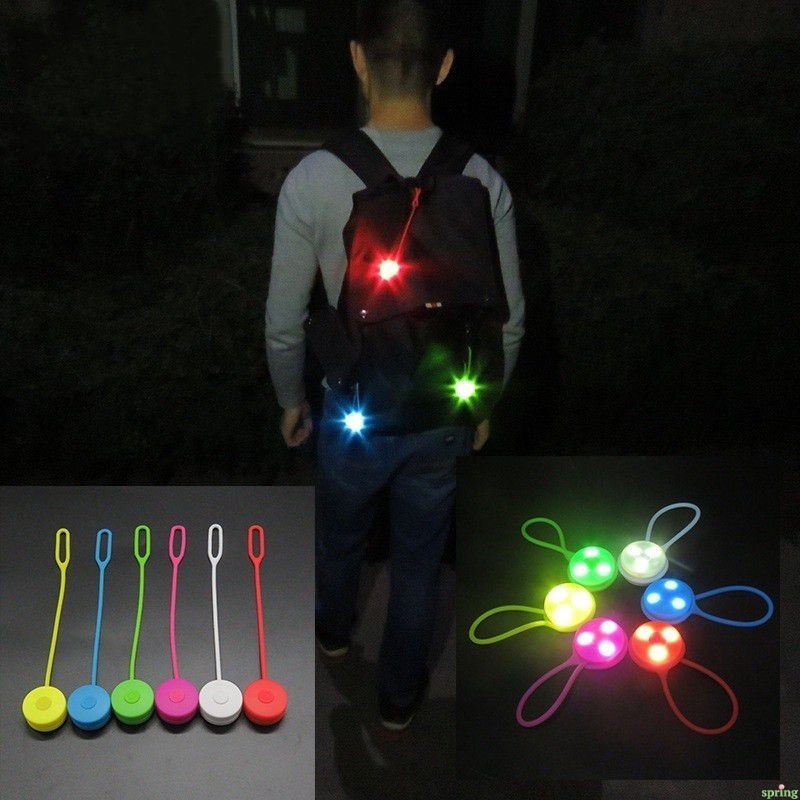 Outdoor Backpack Light Cycling Silicone Tail Light Led Backpack Light ...