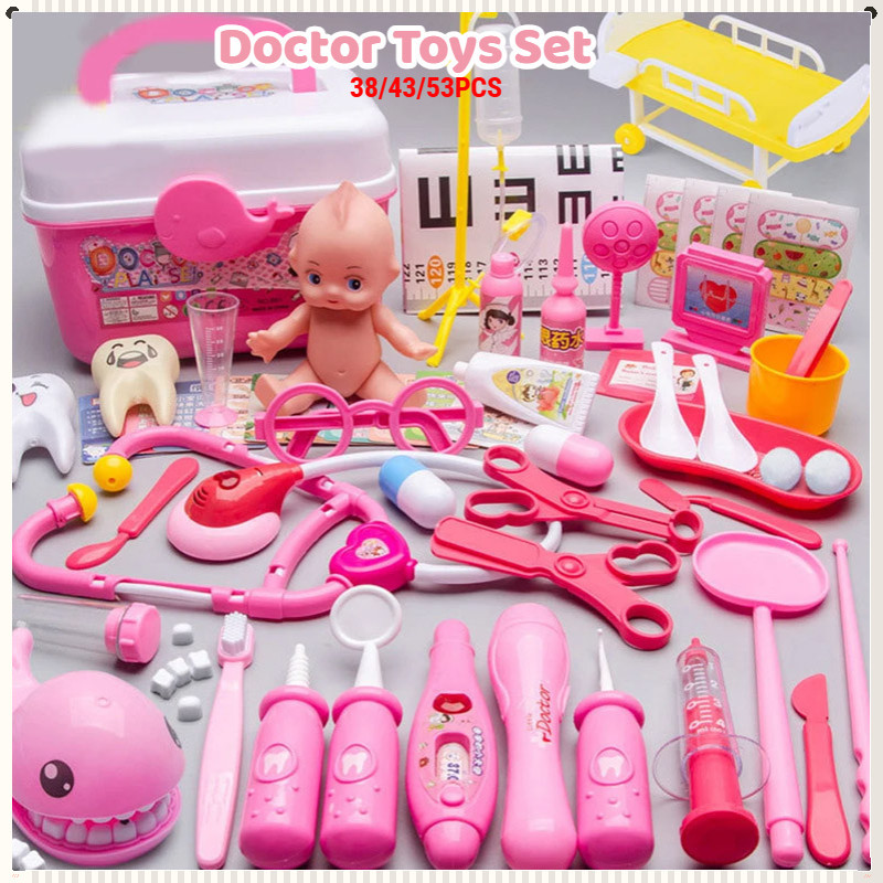Doctor Toys Set Kids Doctor Pretend Play Set Doctor Nurse Role Play ...