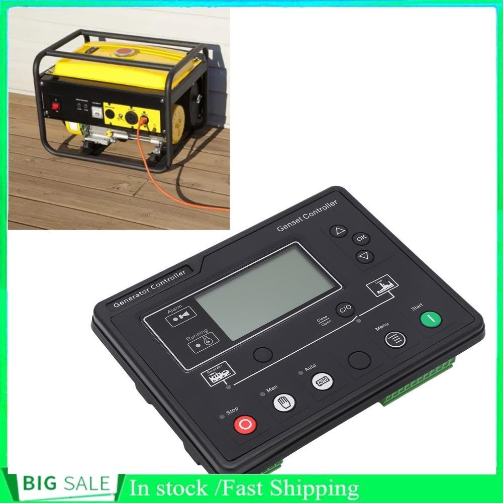 Bjiax LCD Diesel Generator Controller Automatic Start Genset Module US ...