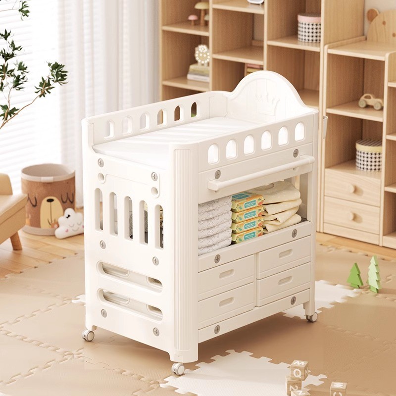 J-H/Leqin Pull-out Diaper Changing Table Multifunctional Baby Care ...