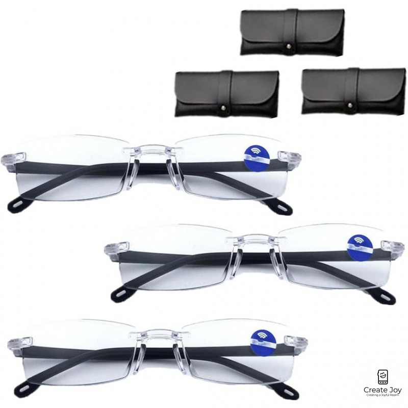 Presbyopia Glasses, Color-Changing Anti-Blue Light Presbyopia Glasses ...