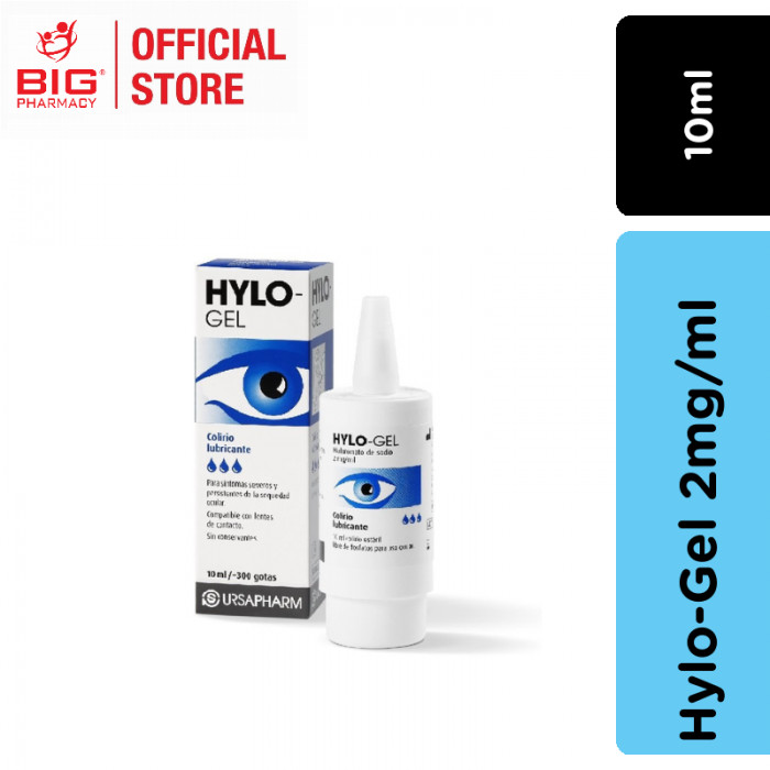 HYLO GEL 2MG/ML EYE DROP 10ML | Shopee Singapore