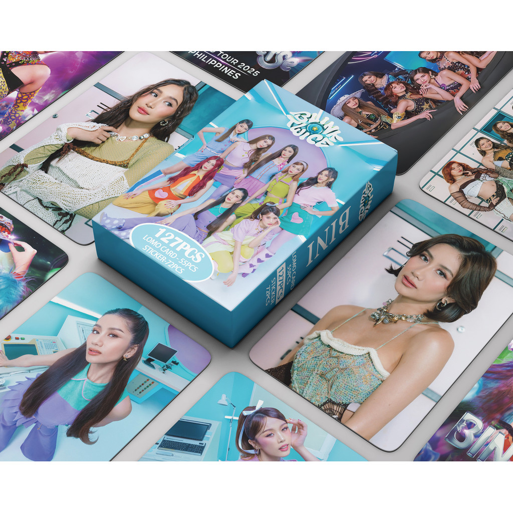 30-55pcs BINI SB19 Blink Twice Photocard Grand BINI SB19 verse concert ...