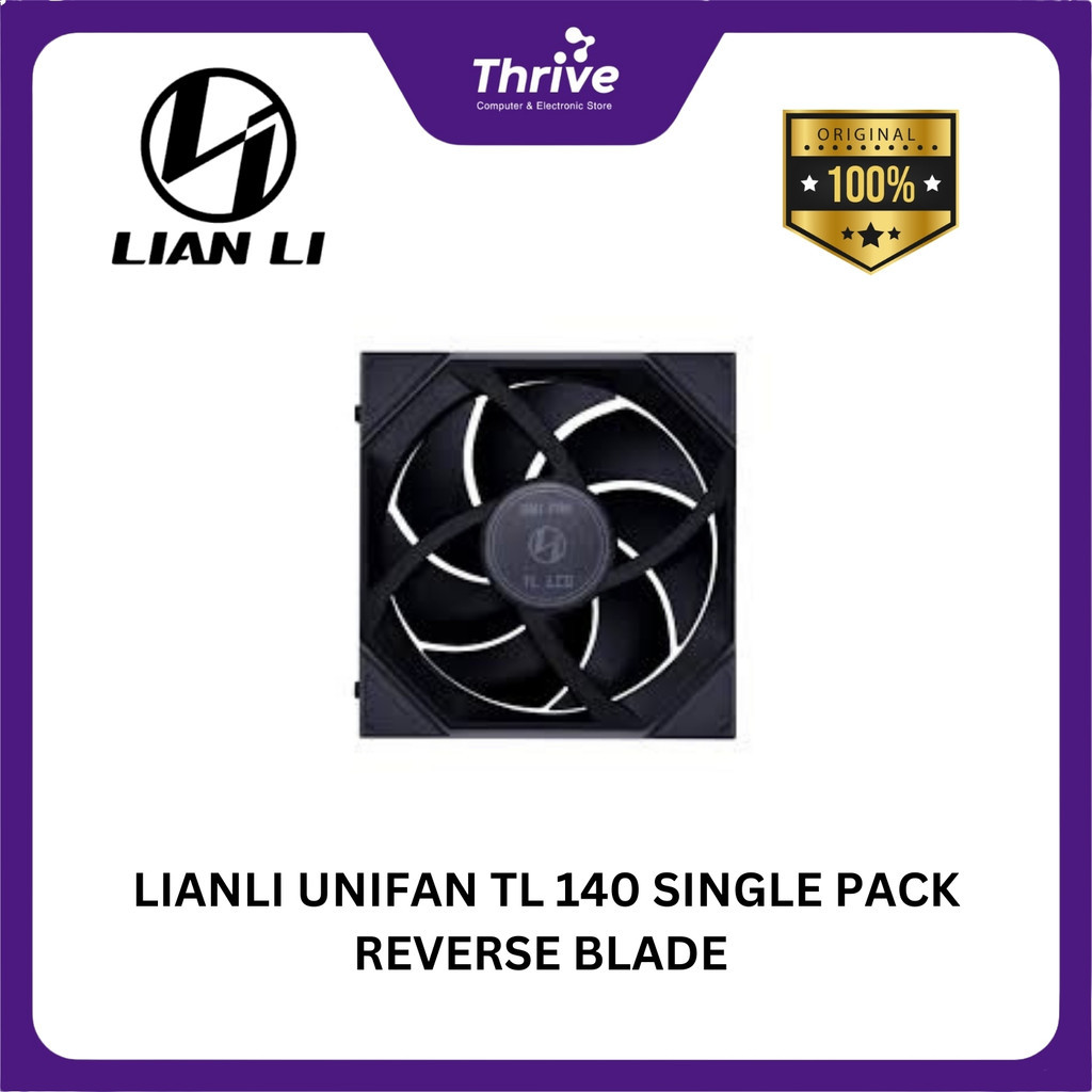 Lianli UNIFAN TL 140 SINGLE PACK REVERSE BLADE & NON REVERSE BLADE ...
