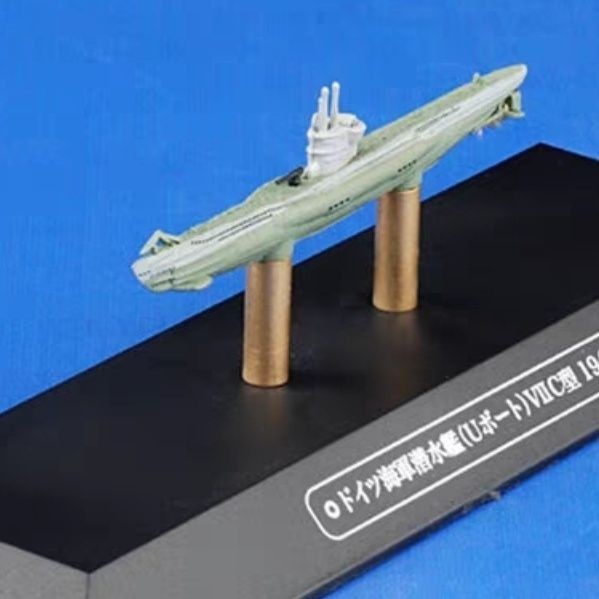 EAGLEMOSS World Warship 1/1100 German U-BOAT VIIC Type Submarine Alloy ...
