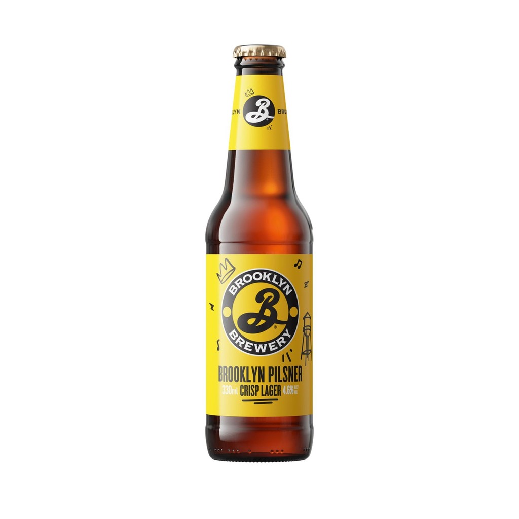 Brooklyn Pilsner Crisp Lager 330ml | Shopee Singapore